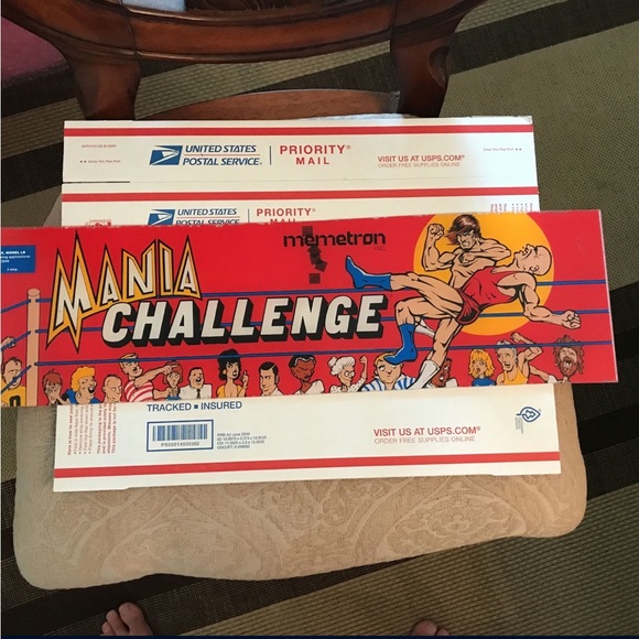 Wall Decor | Memetron Mania Challenge Arcade Video Game Marquee Sign ...